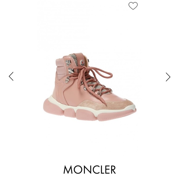 Moncler | Shoes | Moncler High Top Leather Trainers Sneakers Brianna ...